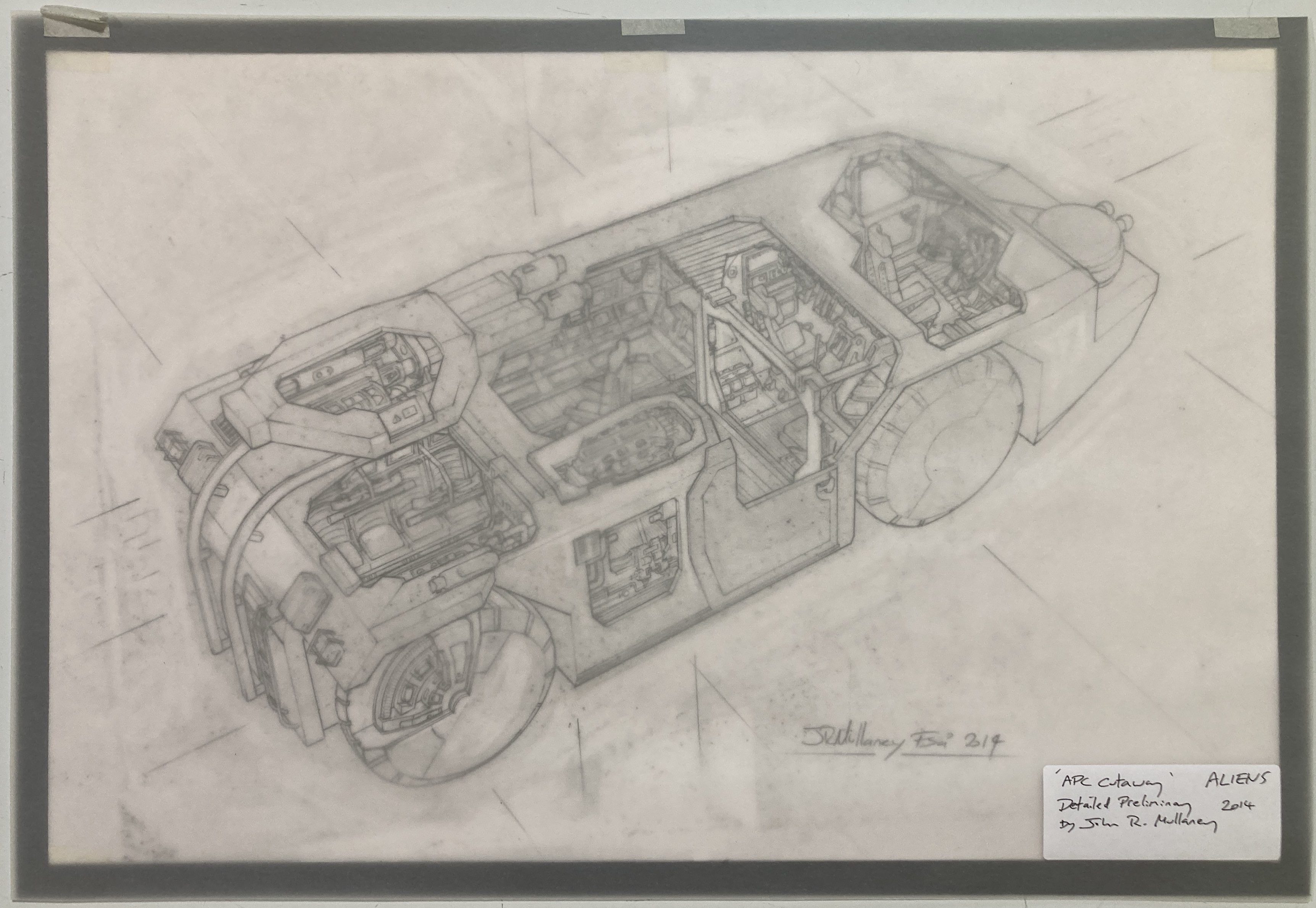 Lot 199 - JOHN R. MULLANEY - ORIGINAL ARTWORK - ALIENS