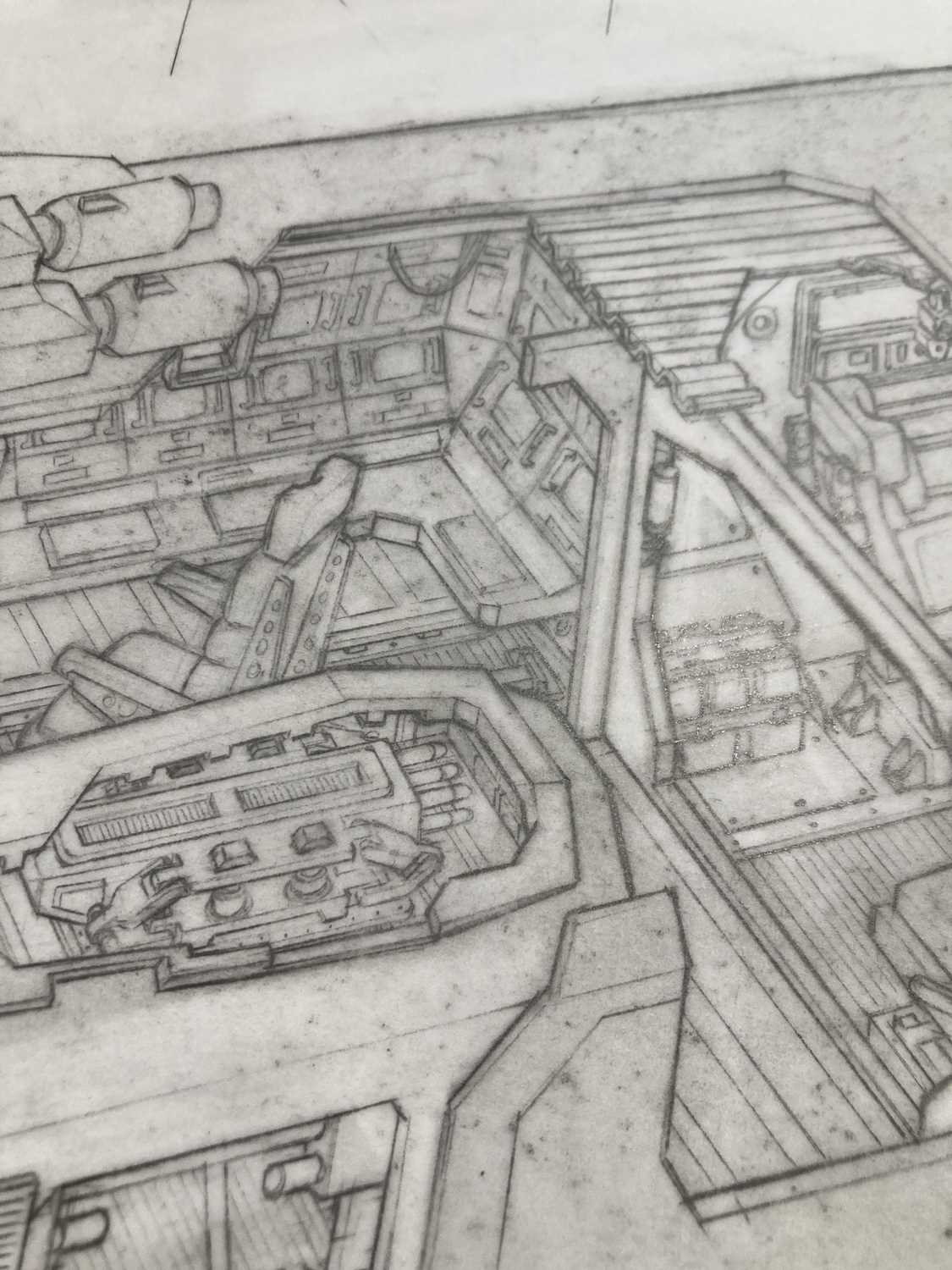 Lot 199 - JOHN R. MULLANEY - ORIGINAL ARTWORK - ALIENS