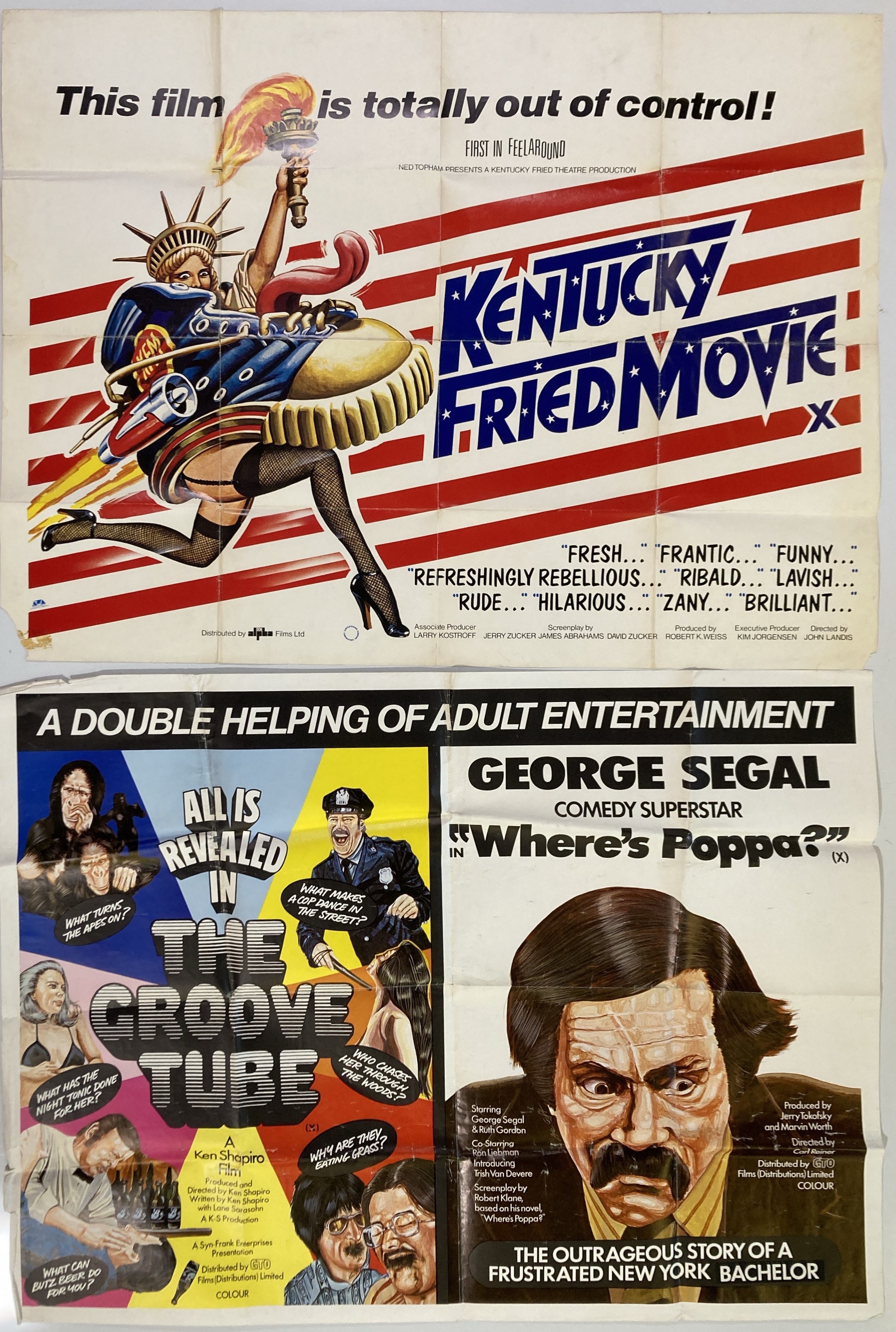 Lot 254 - QUAD POSTERS.