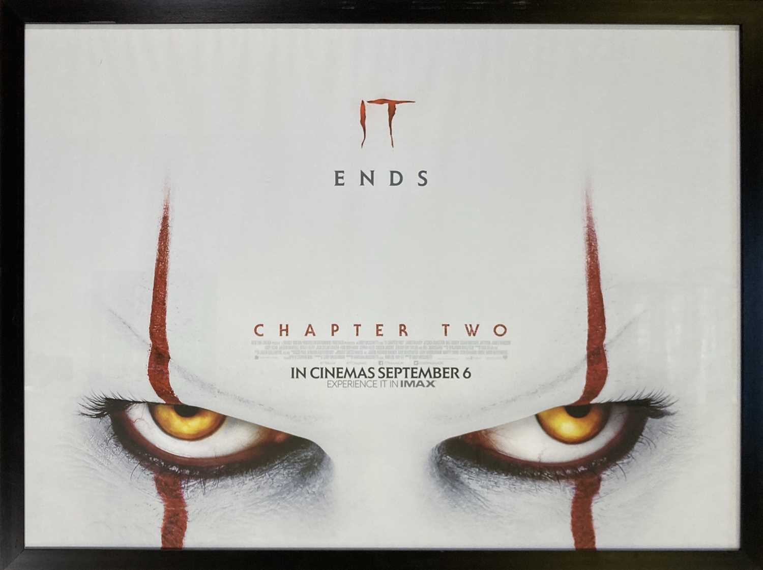 Lot 257 - IT / IT CHAPTER TWO FILM POSTERS.