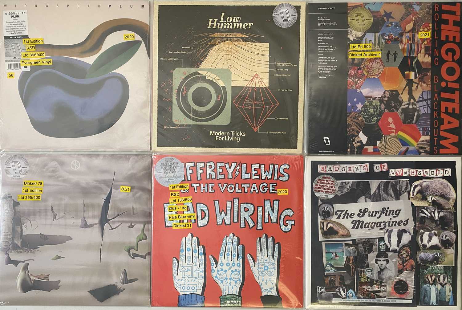 Lot 677 - INDIE / ALT / PUNK (DINKED) - LP COLLECTION