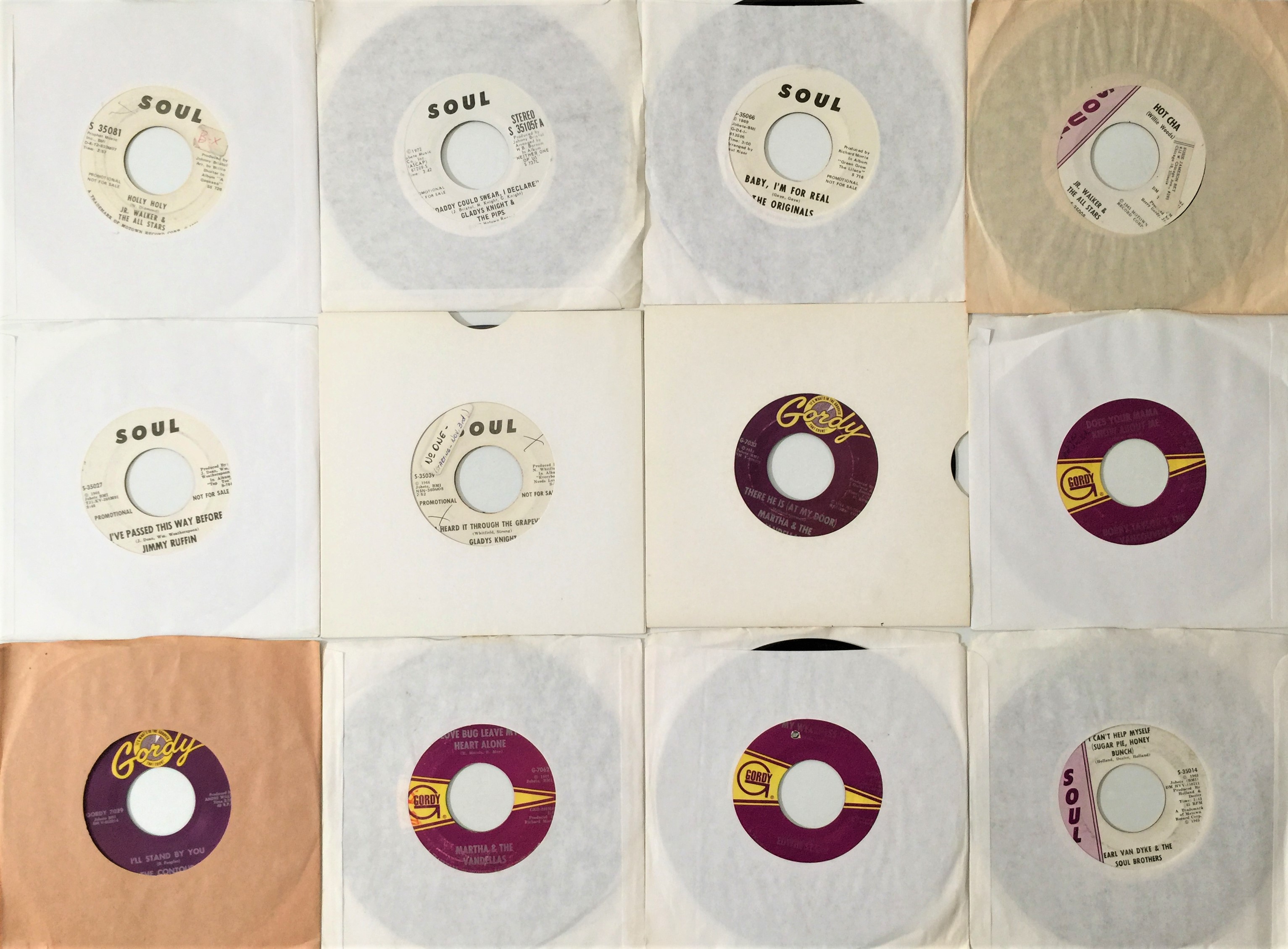 Lot 5 - MOTOWN (GORDY / SOUL LABELS) - 7" COLLECTION
