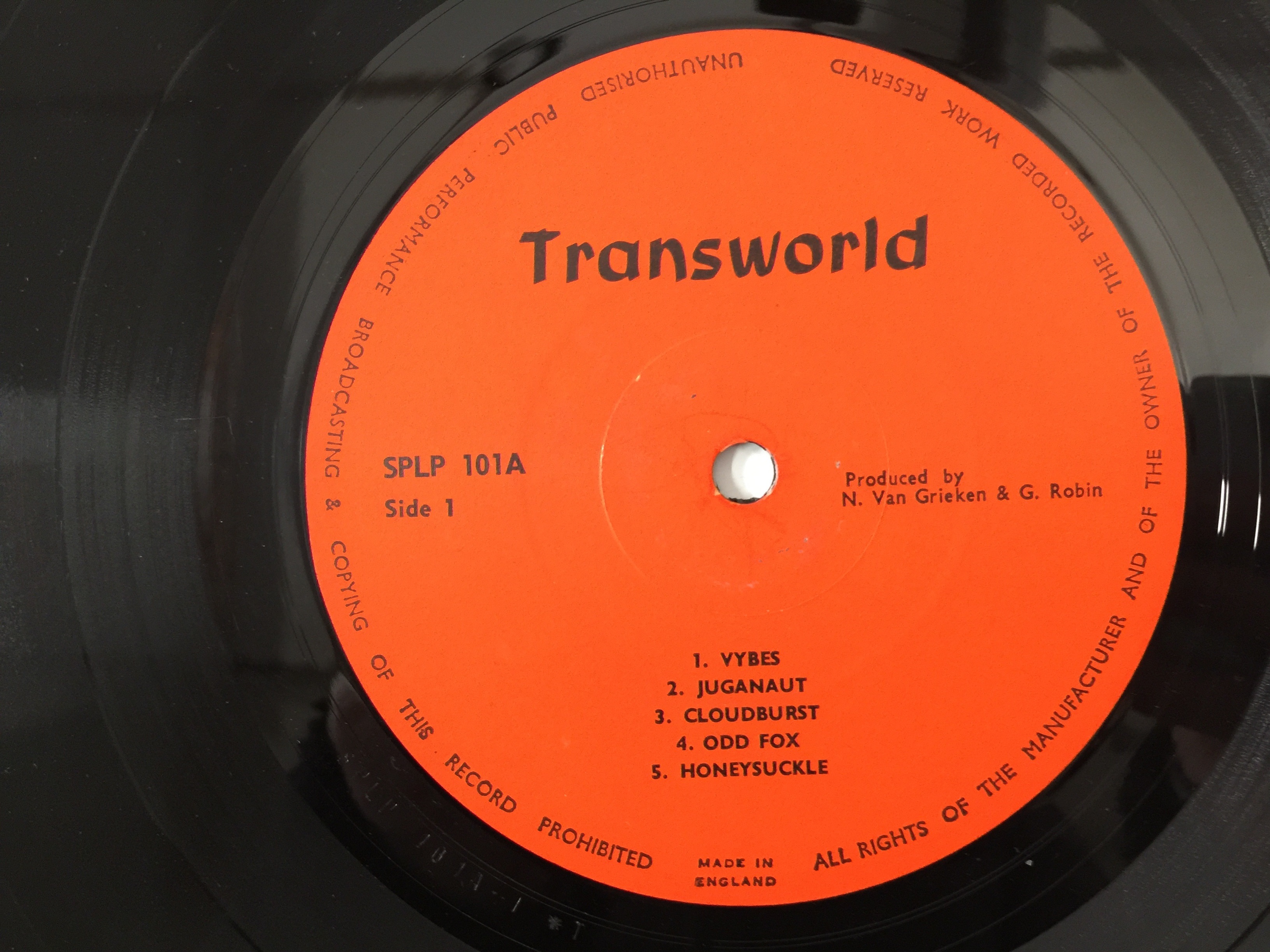 Lot 123 - SAMANTHA PRODUCTIONS VOLUME 1 LP (ORIGINAL