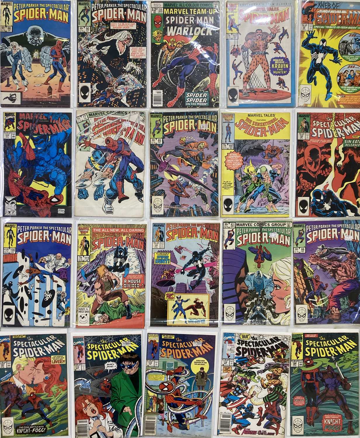 Lot 135 - APPROX 74 MARVEL SPIDER-MAN COMICS.
