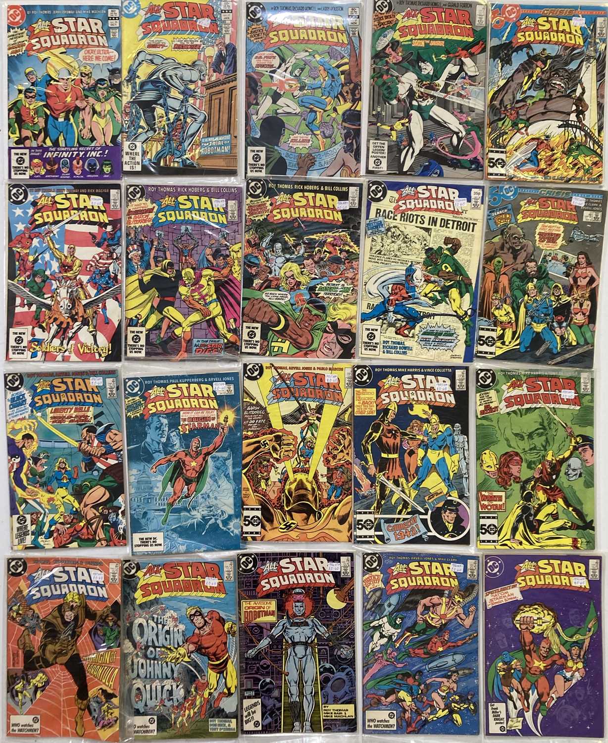 Lot 143 - APPROX 56 DC COMICS (THE FLASH, ALL-STAR
