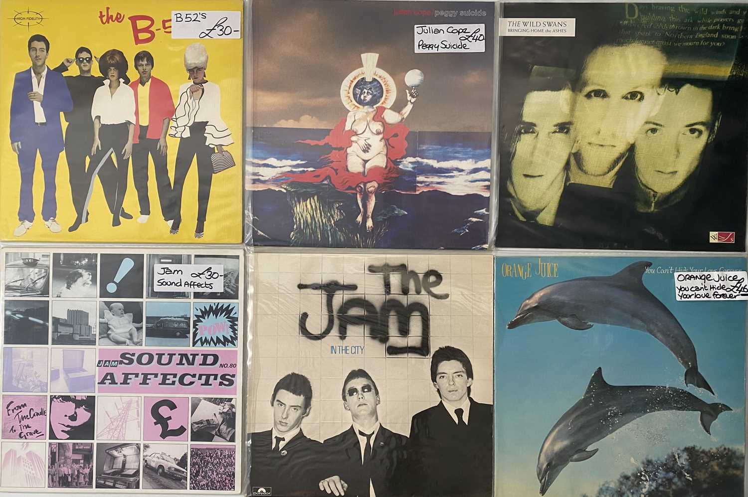 Lot 36 - WAVE/ PUNK/ POST-PUNK/ MOD - LPs