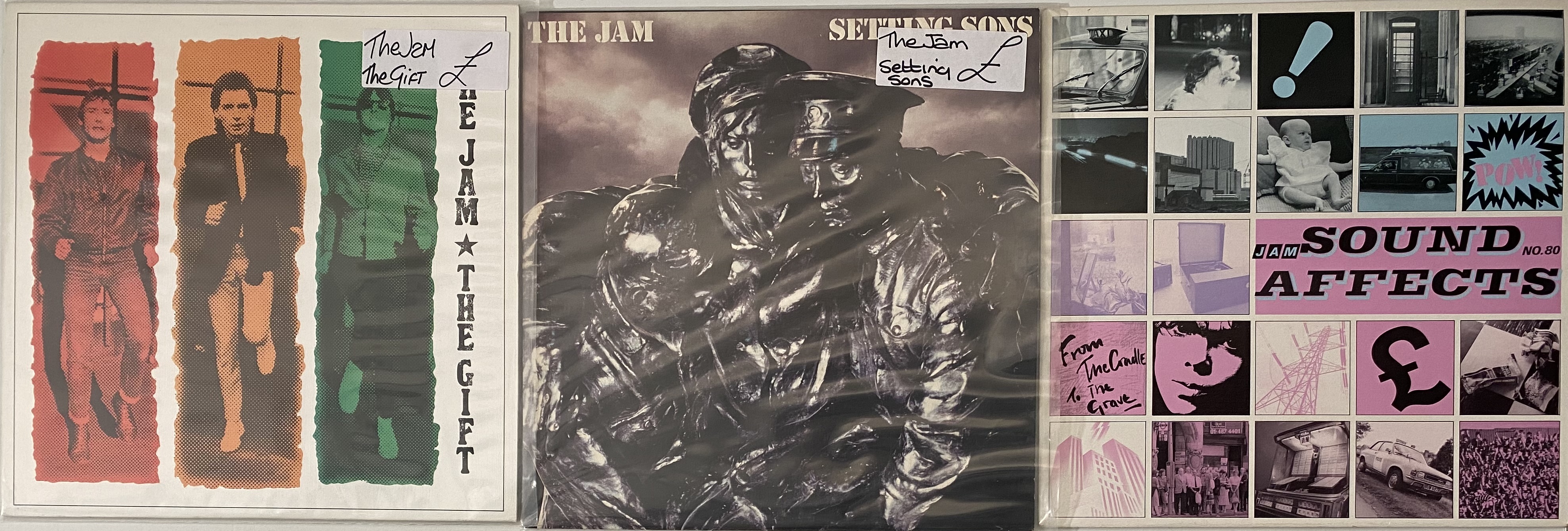 Lot 36 - WAVE/ PUNK/ POST-PUNK/ MOD - LPs