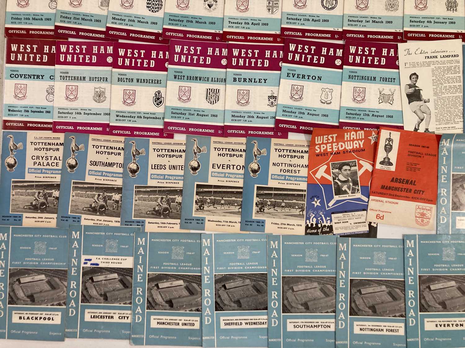 Lot 99 - FOOTBALL MEMORABILIA - PROGRAMME COLLECTION C