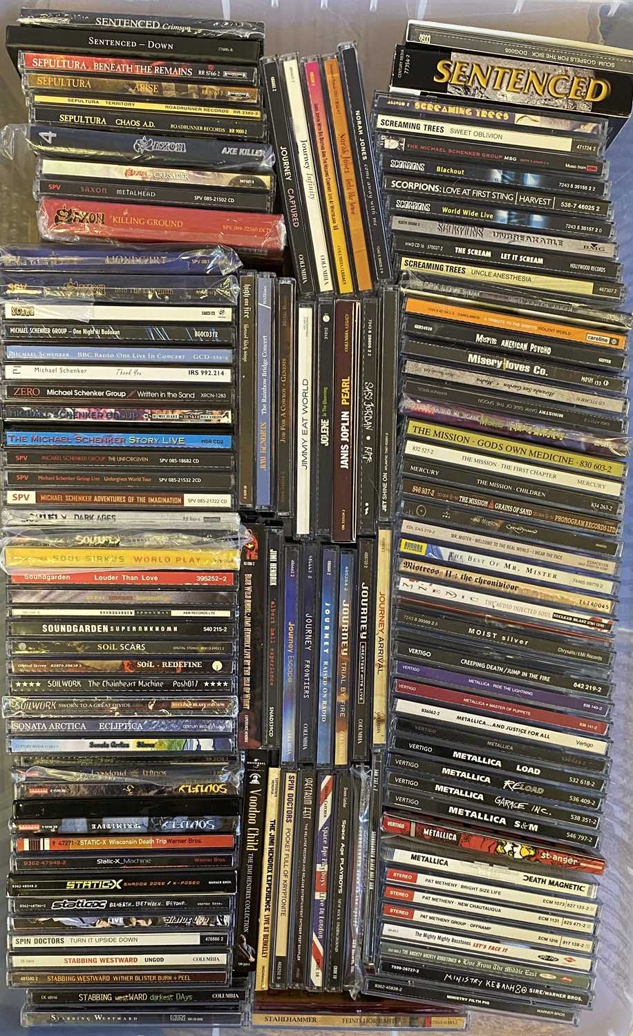 Lot 696 - METAL / ROCK / HEAVY ROCK - CD COLLECTION