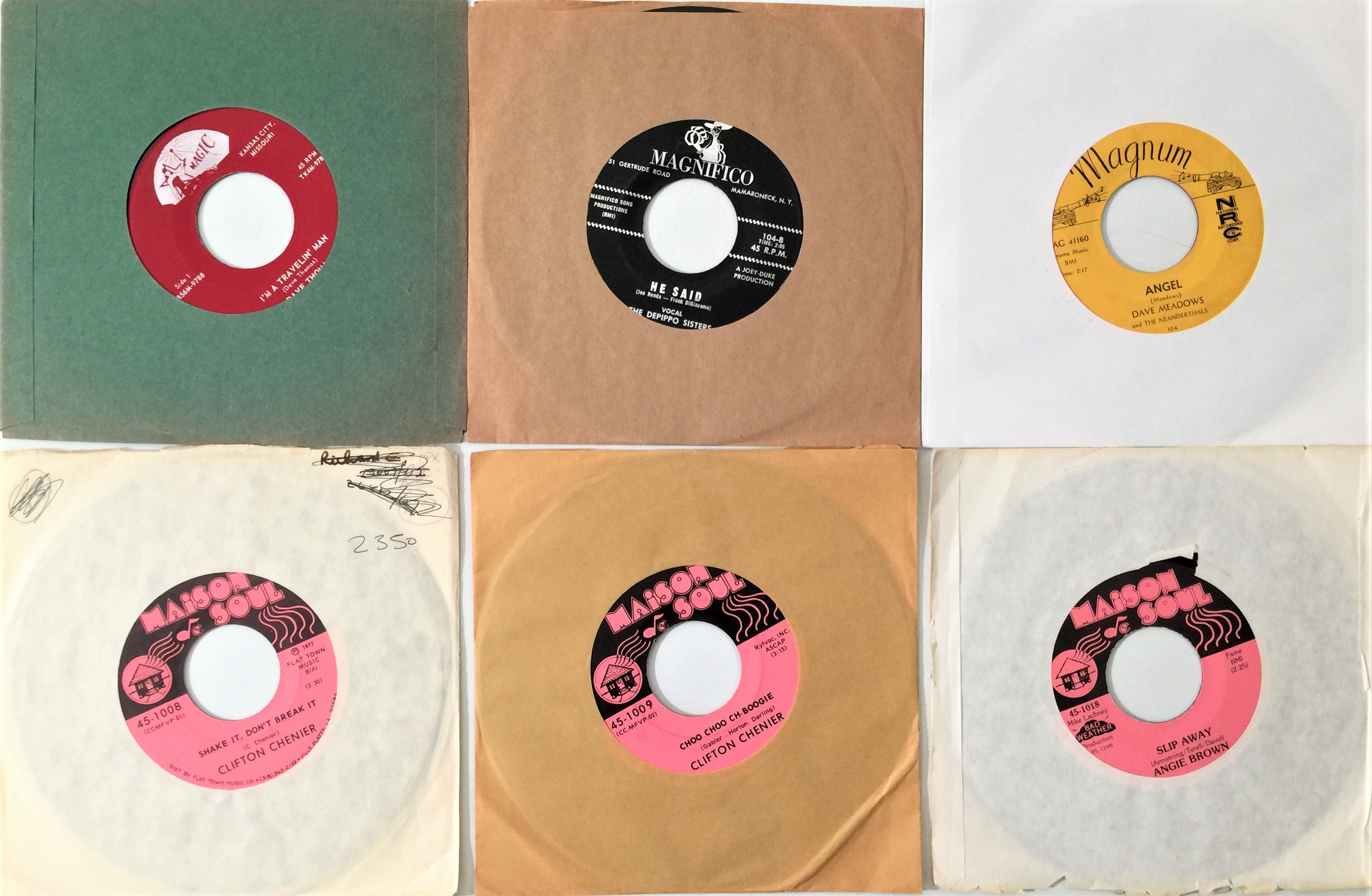 Lot 20 - M RECORD LABELS - 7" PACK