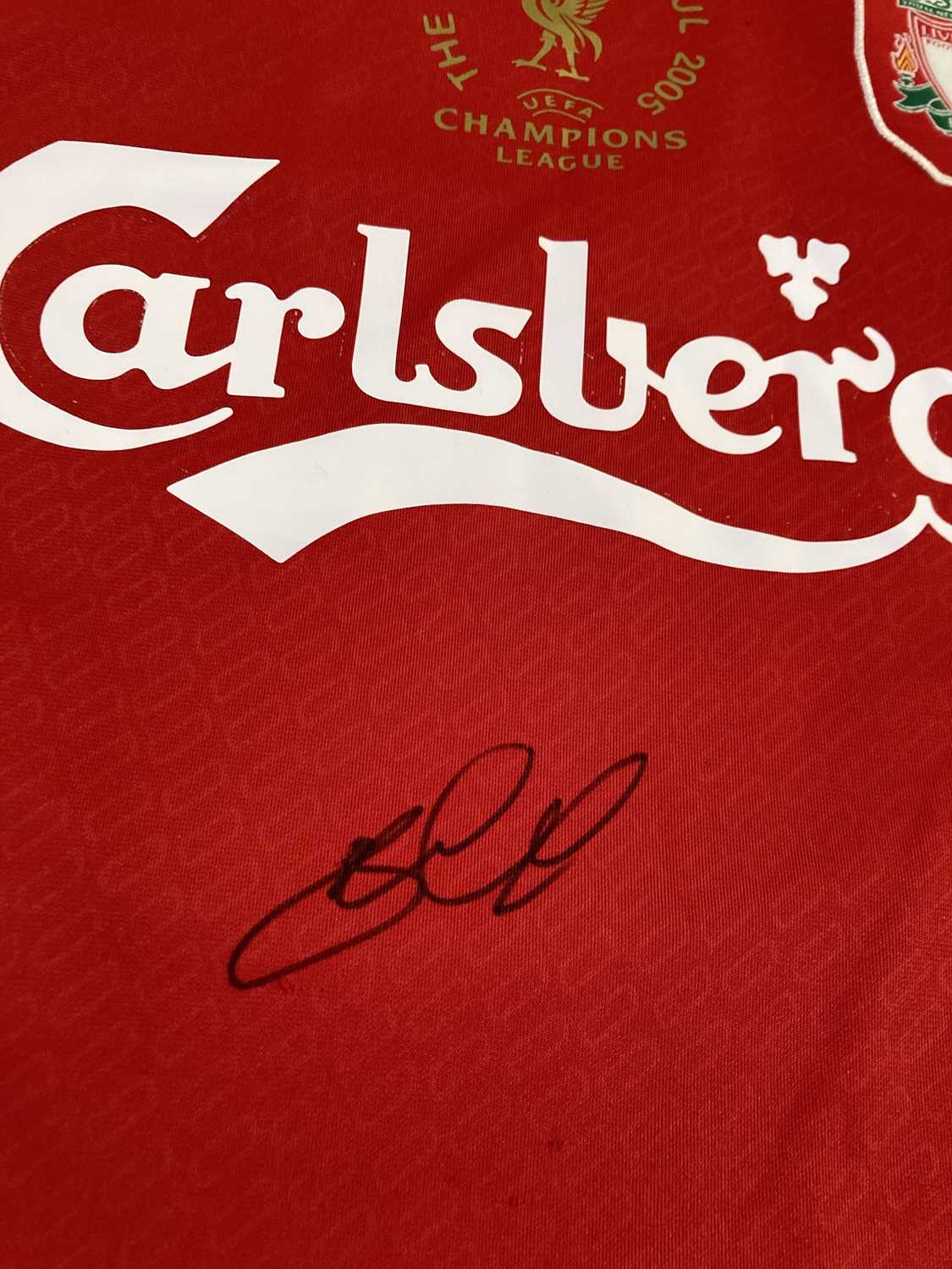 Lot 106 - FOOTBALL MEMORABILIA - STEVEN GERRARD SIGNED