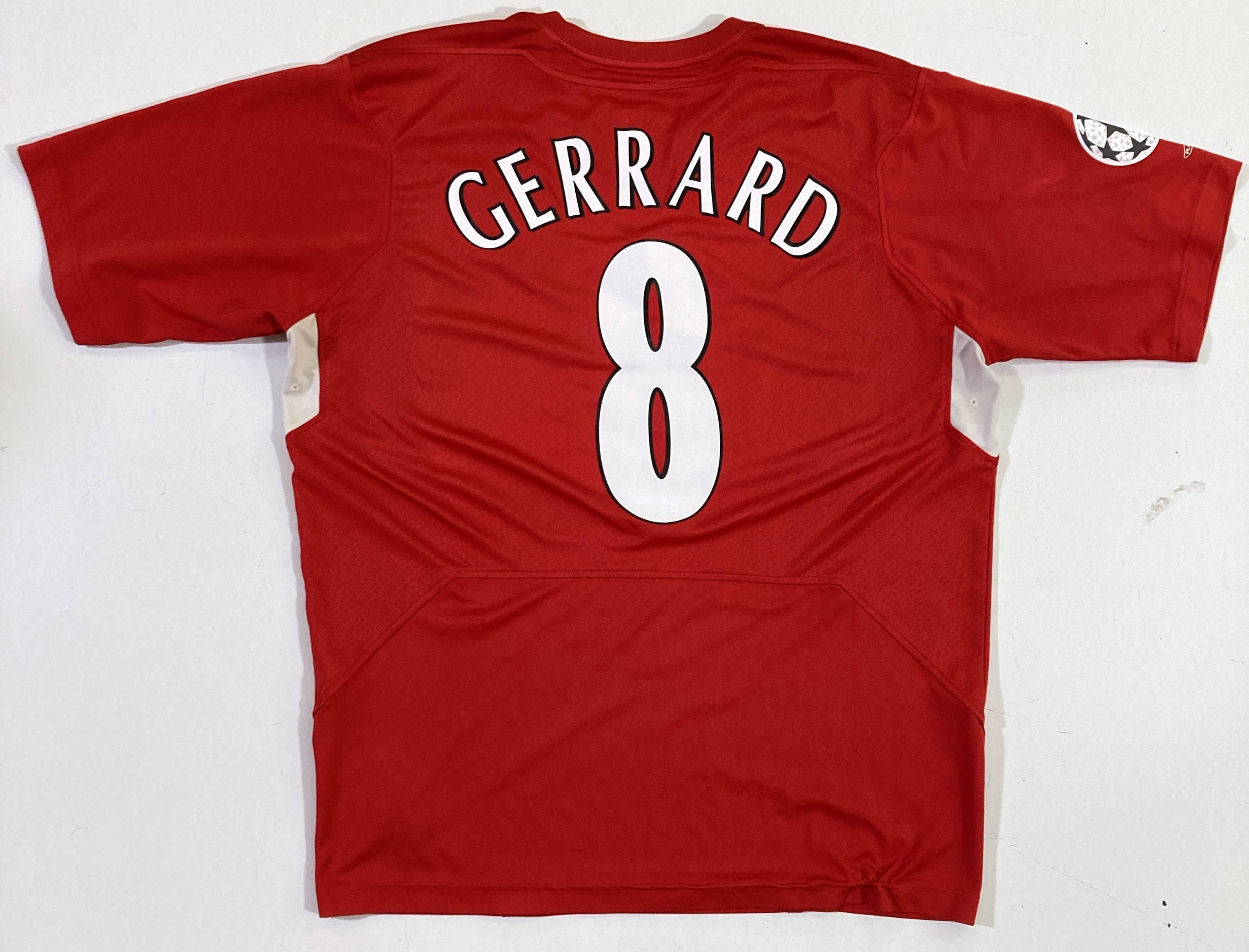 Lot 106 - FOOTBALL MEMORABILIA - STEVEN GERRARD SIGNED