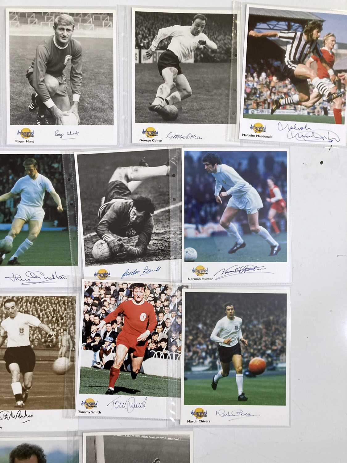 Lot 115 - FOOTBALL MEMORABILIA - FOOTBALLERS SIGNED.