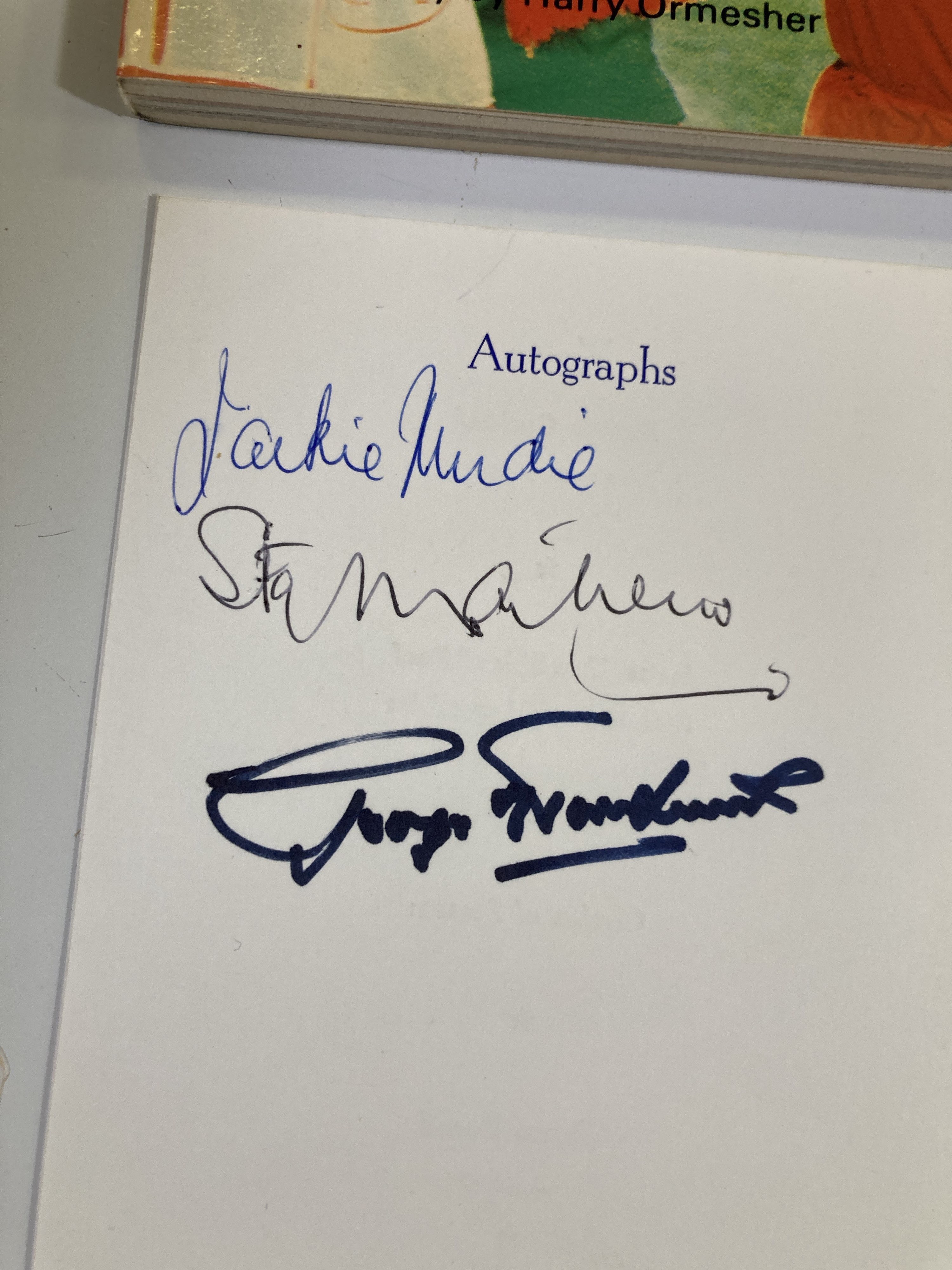 Lot 116 - FOOTBALL MEMORABILIA - SIGNED ITEMS.