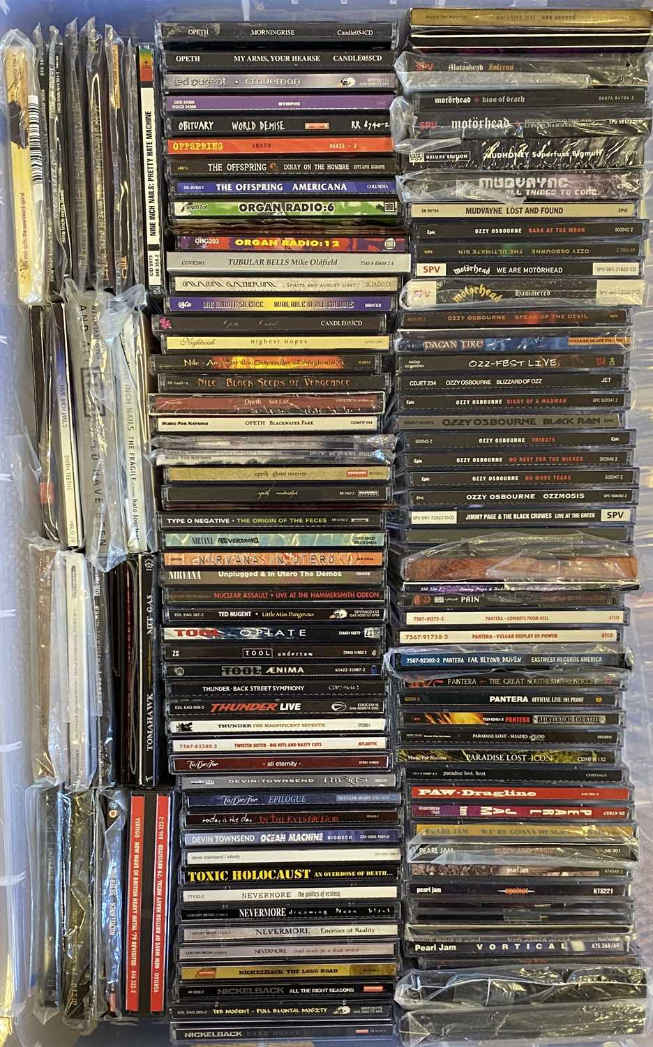 Lot 703 - METAL / ROCK / HEAVY ROCK - CD COLLECTION