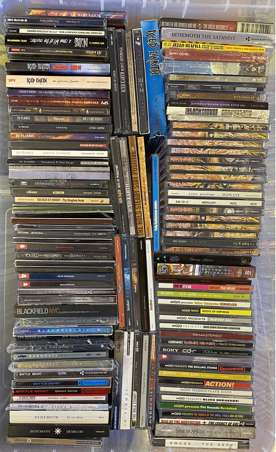 Lot 703 - METAL / ROCK / HEAVY ROCK - CD COLLECTION