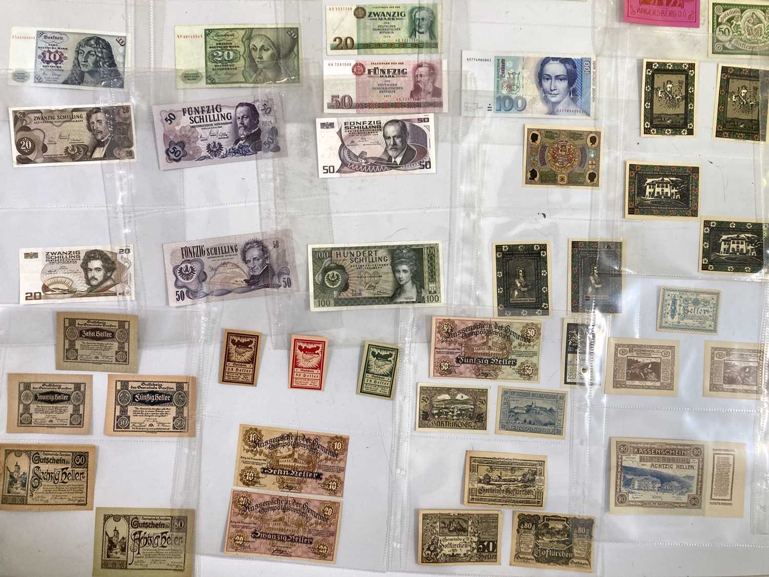 Lot 15 - GERMAN / AUSTRIAN BANK NOTES.