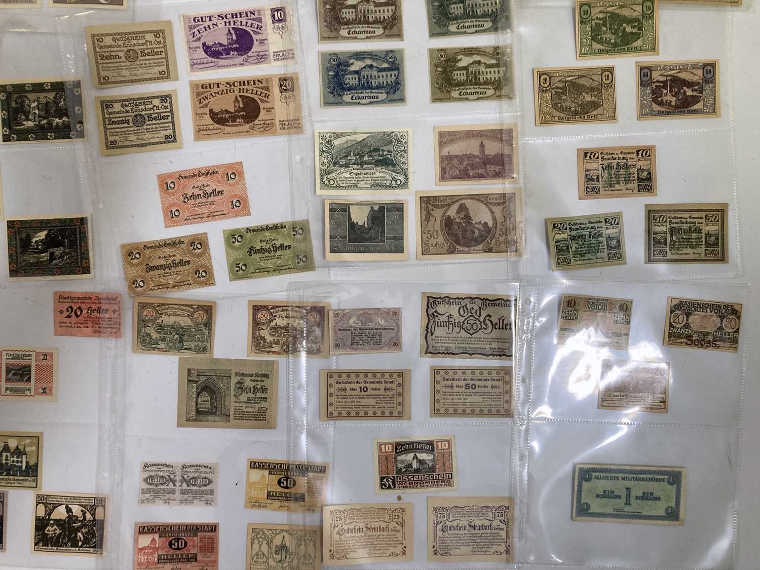 Lot 15 - GERMAN / AUSTRIAN BANK NOTES.