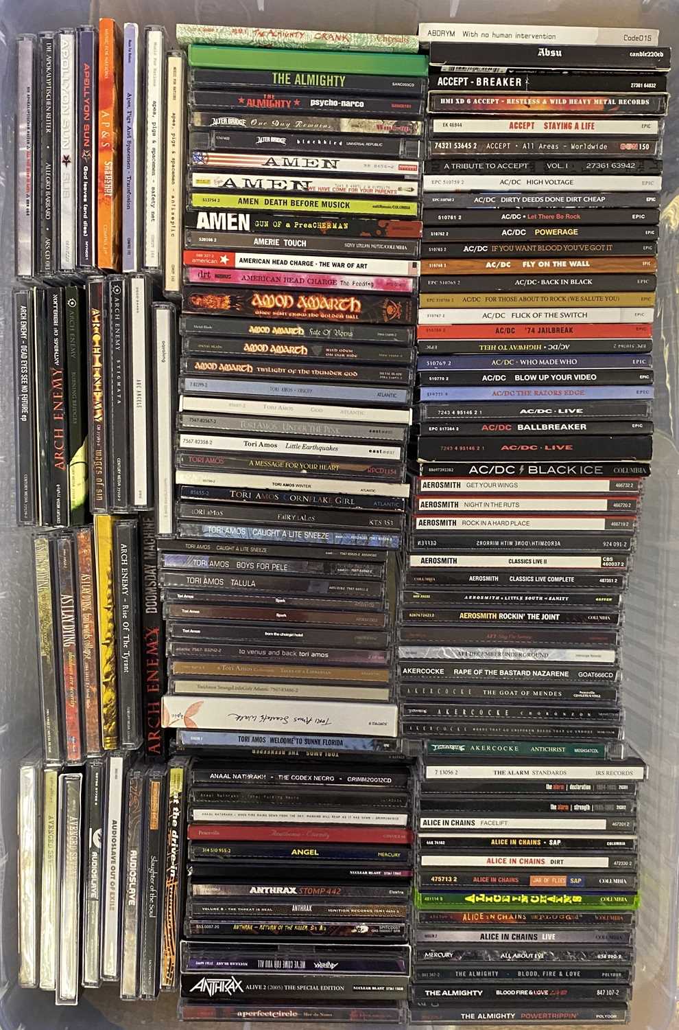 Lot 705 - METAL / ROCK / HEAVY ROCK - CD COLLECTION