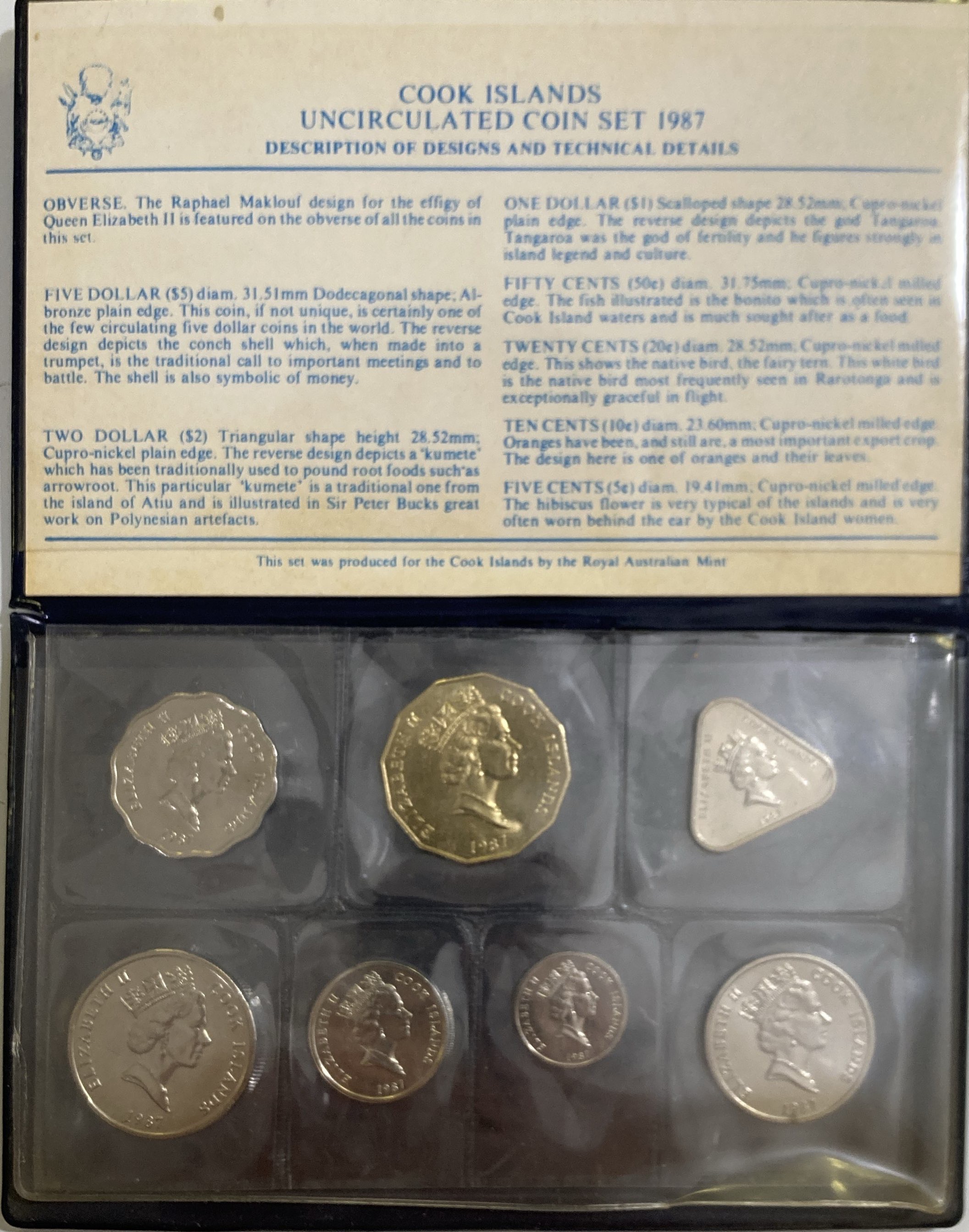 Lot 22 - COINS - PROOF SETS OF COINS.