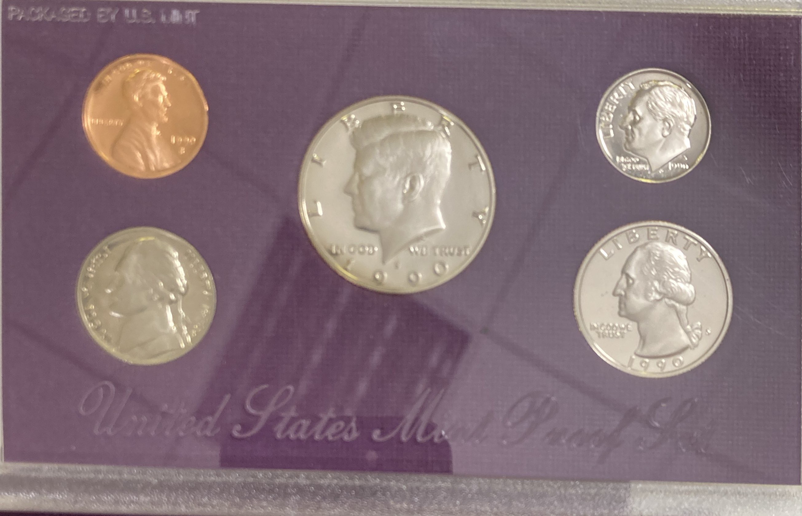 Lot 22 - COINS - PROOF SETS OF COINS.