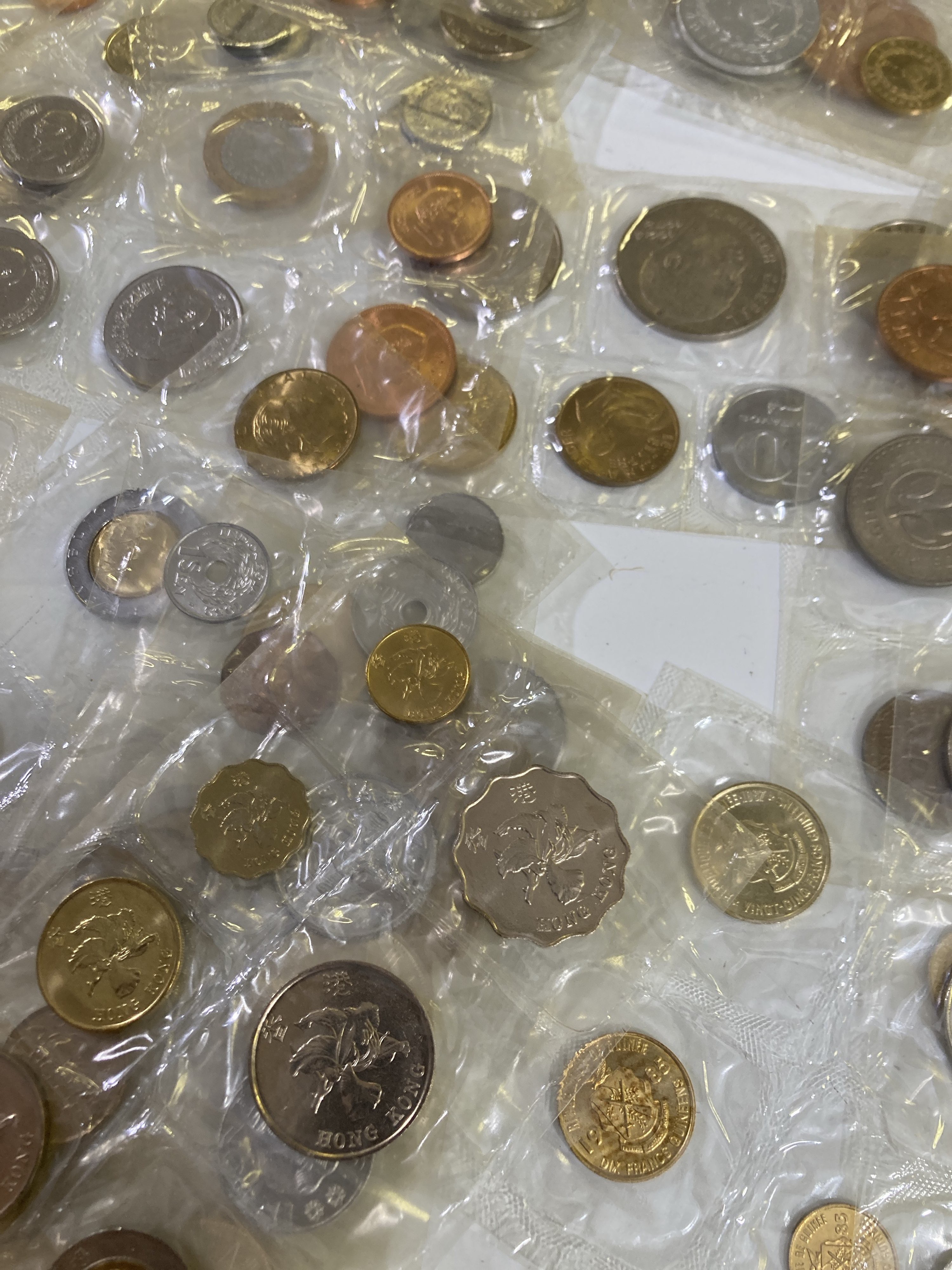 Lot 22 - COINS - PROOF SETS OF COINS.