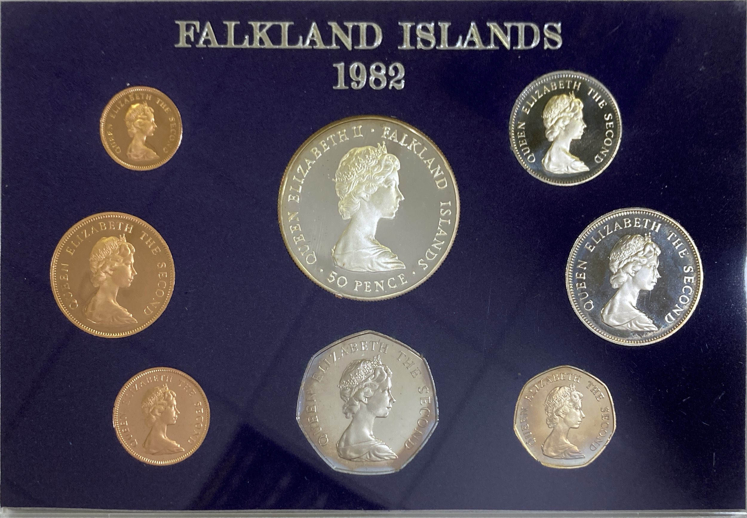 Lot 22 - COINS - PROOF SETS OF COINS.