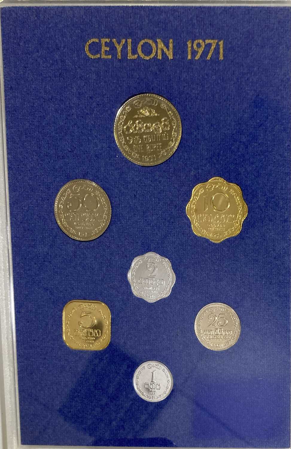 Lot 22 - COINS - PROOF SETS OF COINS.
