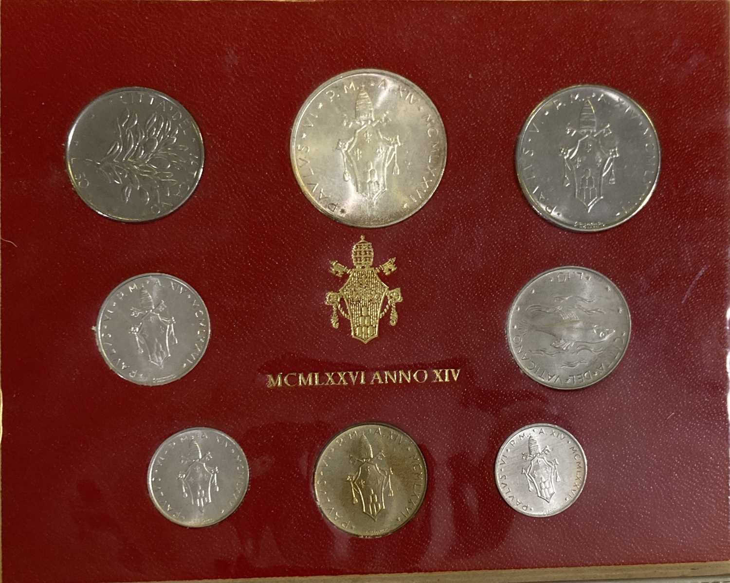 Lot 22 - COINS - PROOF SETS OF COINS.