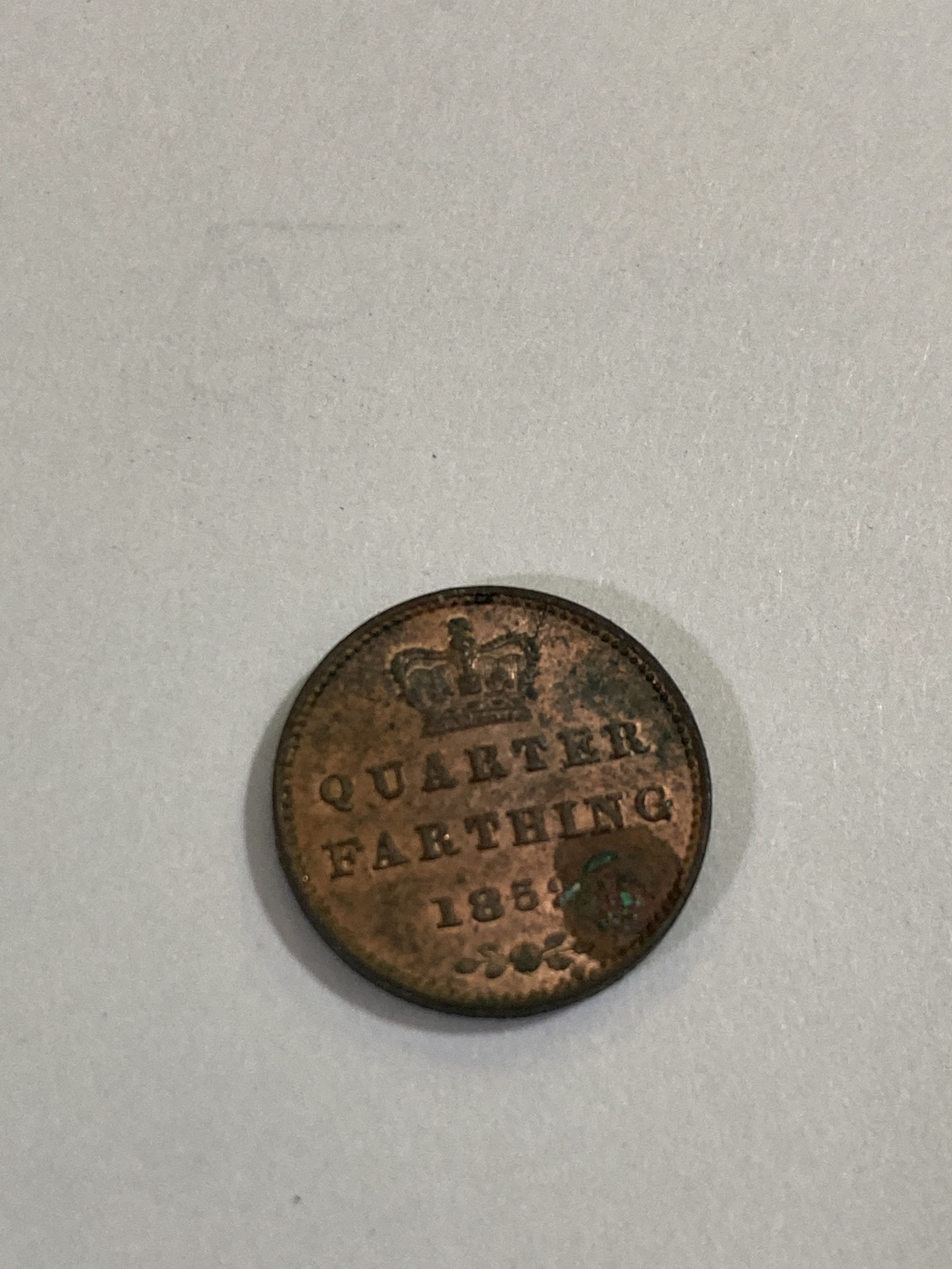 Lot 25 - COINS - RARE FARTHINGS.