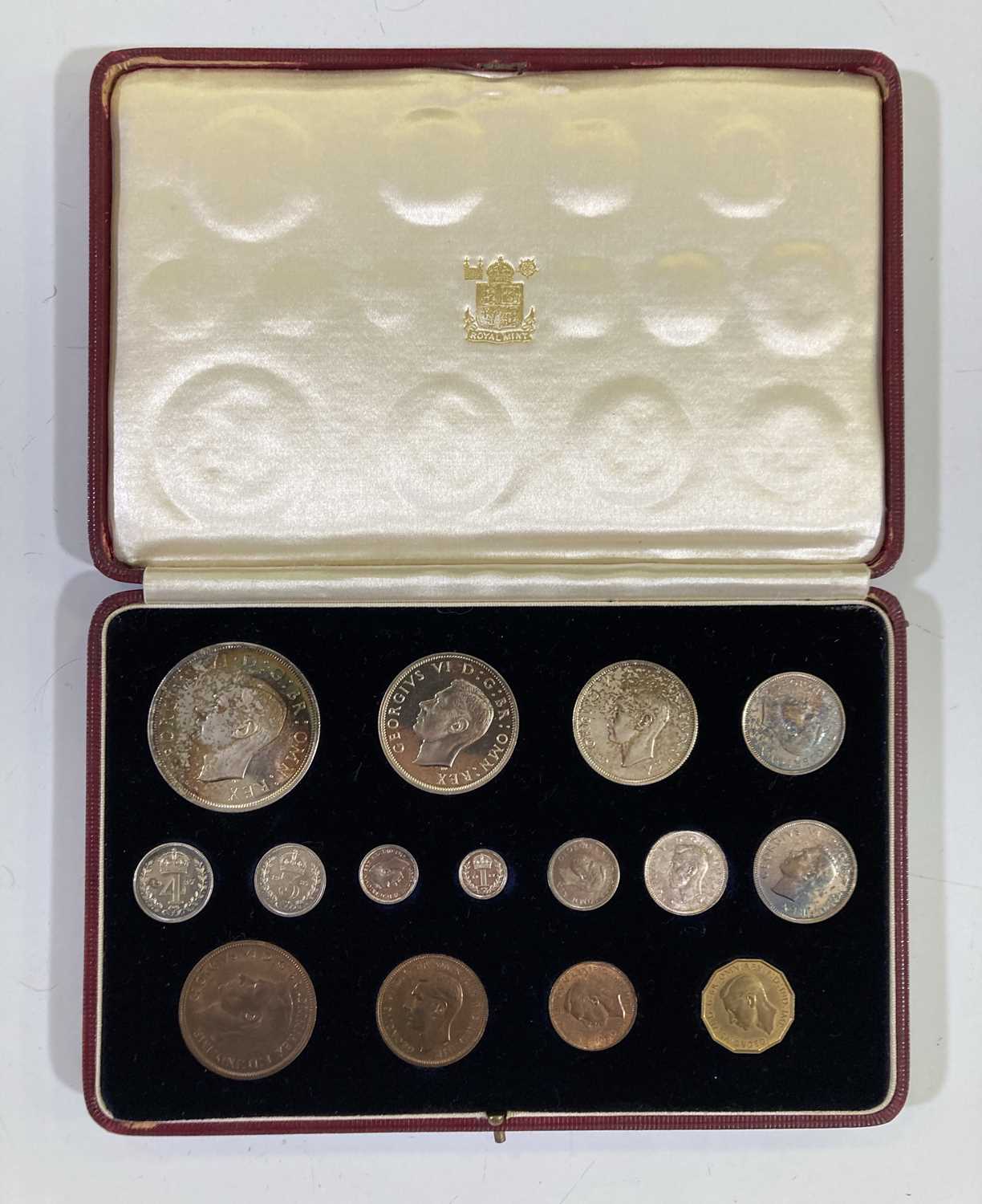 Lot 27 - 1937 SPECIMEN COIN SET.