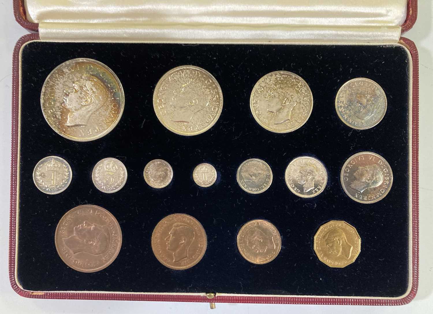Lot 27 - 1937 SPECIMEN COIN SET.