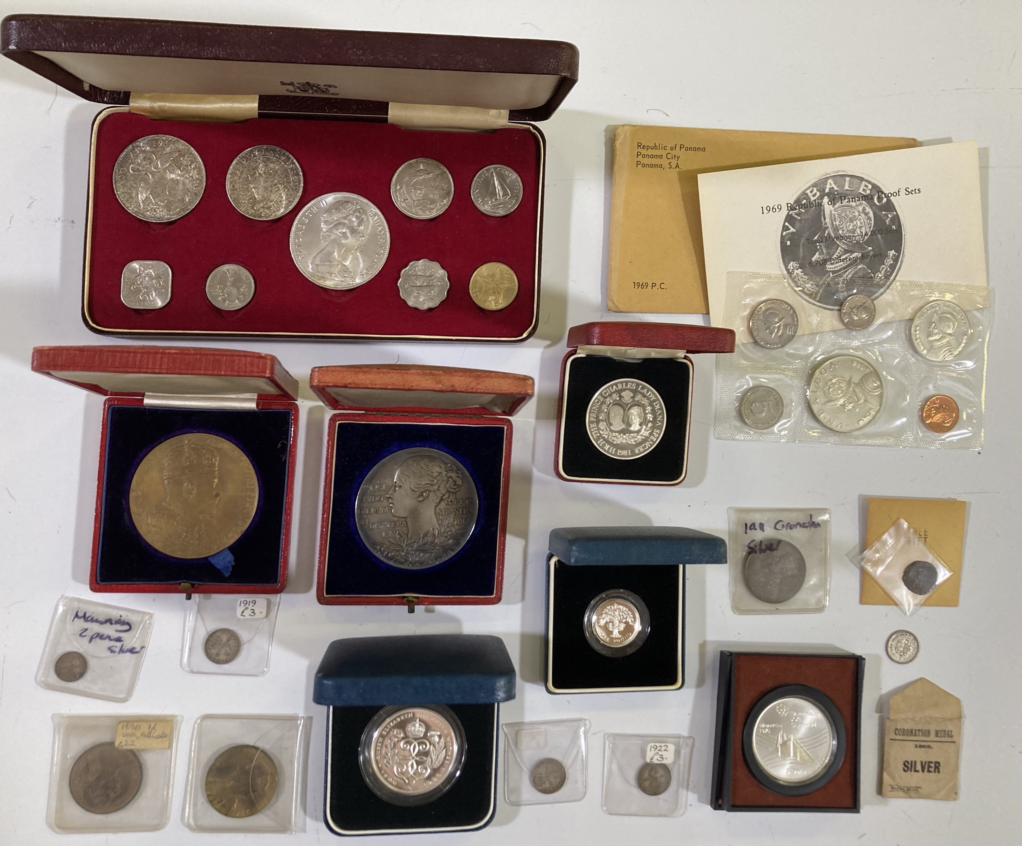 Lot 30 - PROOF COIN SETS AND MEDALS.