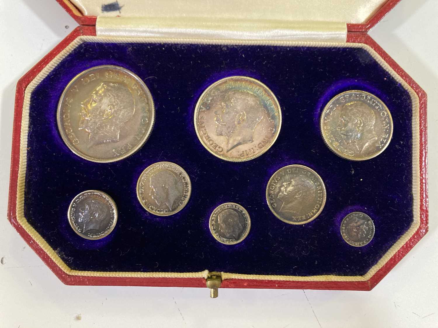 Lot 35 - 1911 GEORGE V SPECIMEN COIN SET.