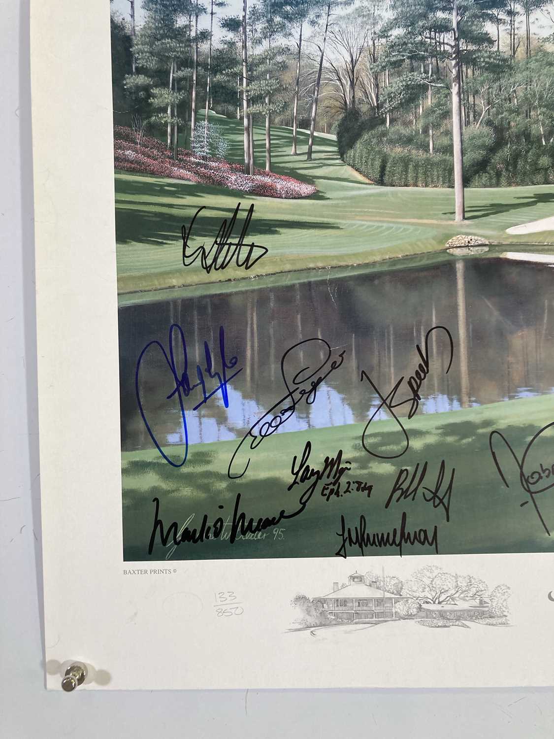 Lot 194 - GOLF MEMORABILIA - LIMITED EDITION PRINT
