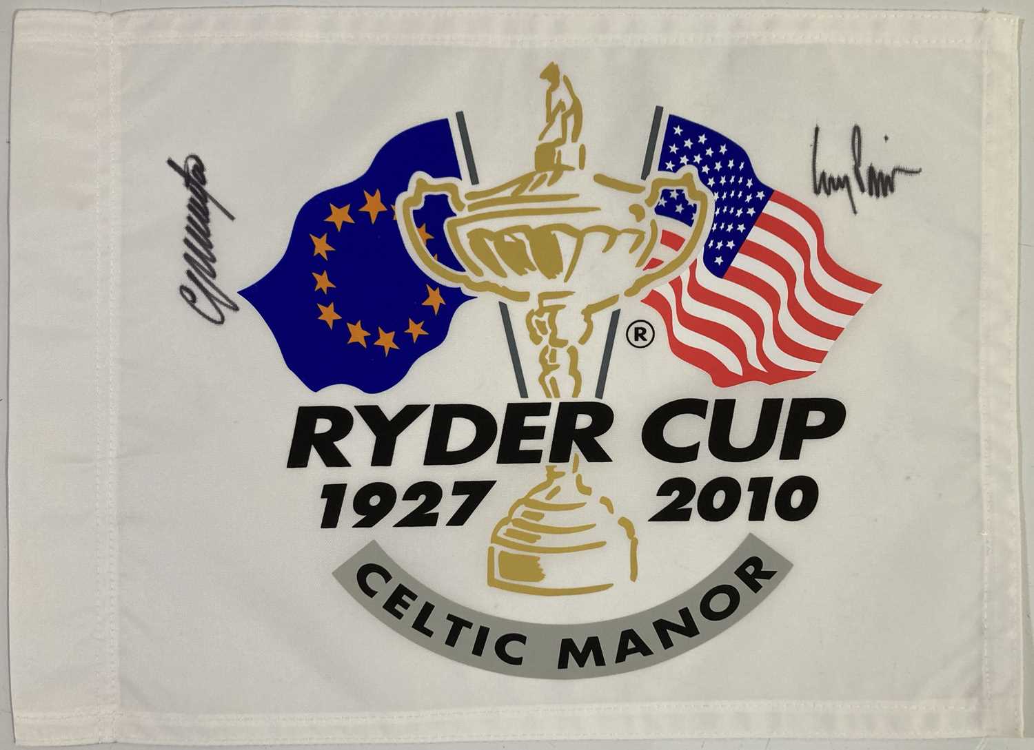 Lot 194 - GOLF MEMORABILIA - SIGNED 2010 RYDER CUP
