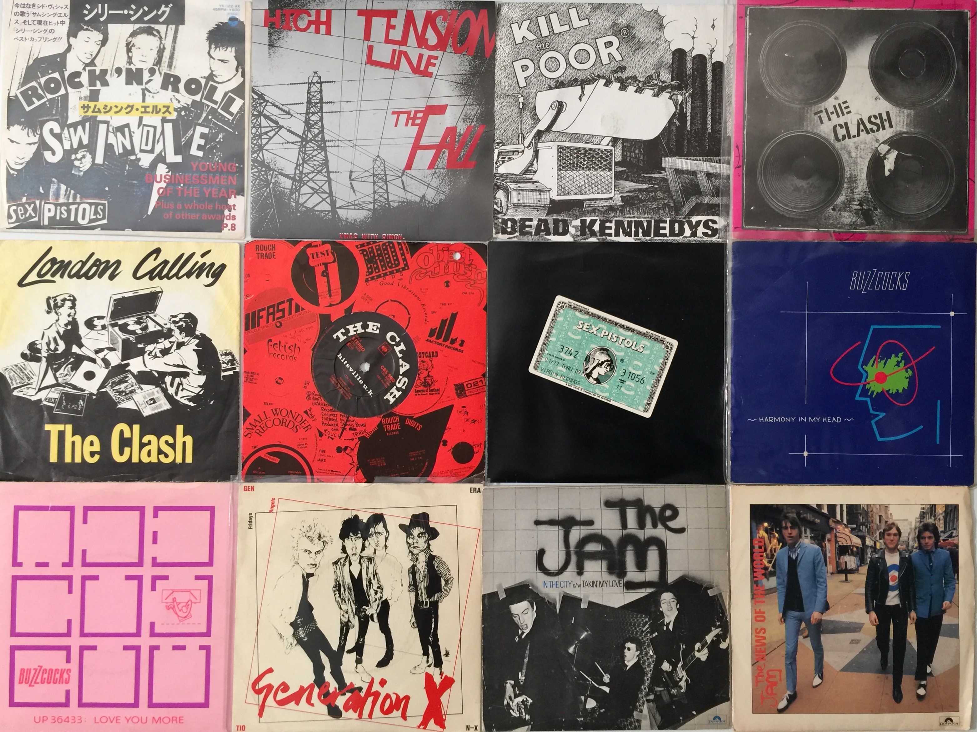 Lot 706 - PUNK / WAVE - 7" COLLECTION