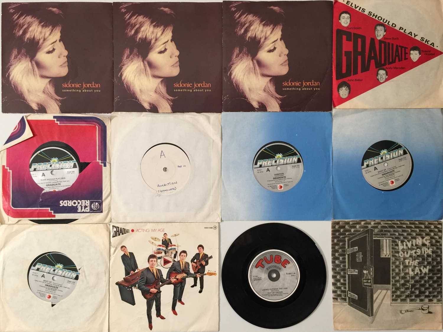 Lot 708 - POST PUNK / WAVE / ELECTRONIC / REGGAE - 7"