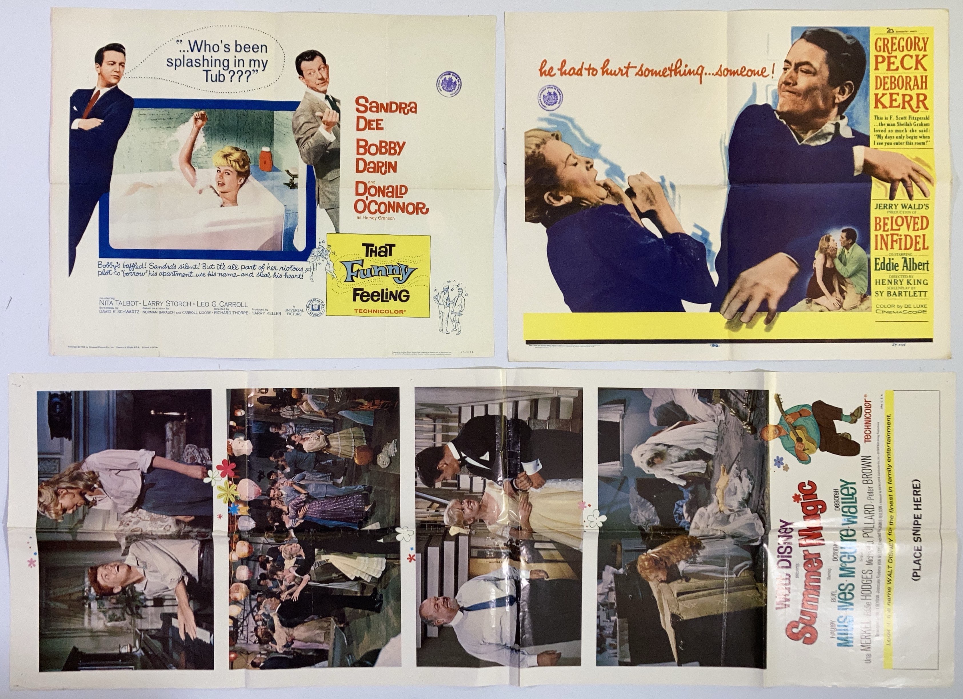 Lot 1940317 - CINEMA POSTERS - US HALF SHEETS - 1960S