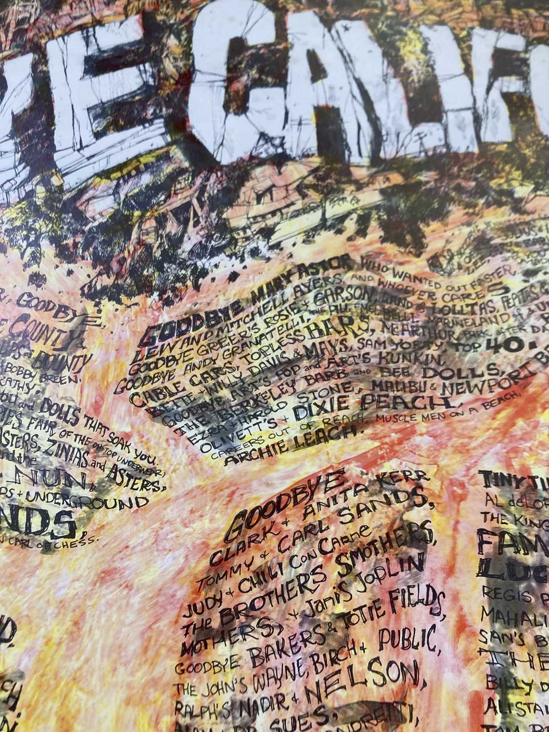 Lot 232 - WILLIAM WHITTAKER - GOODBYE CALIFORNIA