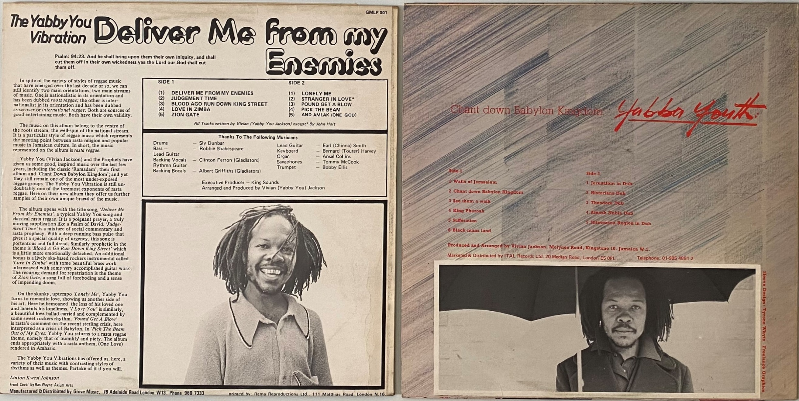 Lot 37 - DUB REGGAE - LP RARITIES PACK