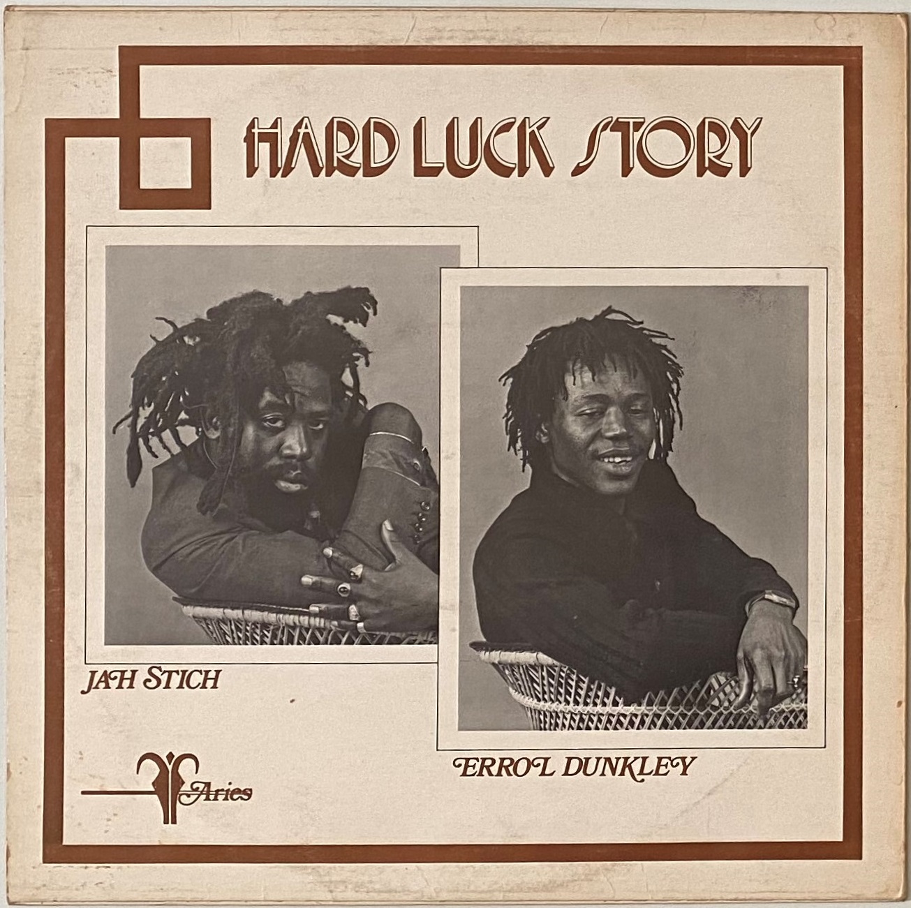 Lot 39 - ERROL DUNKLEY / JAH STITCH - HARD LUCK STORY