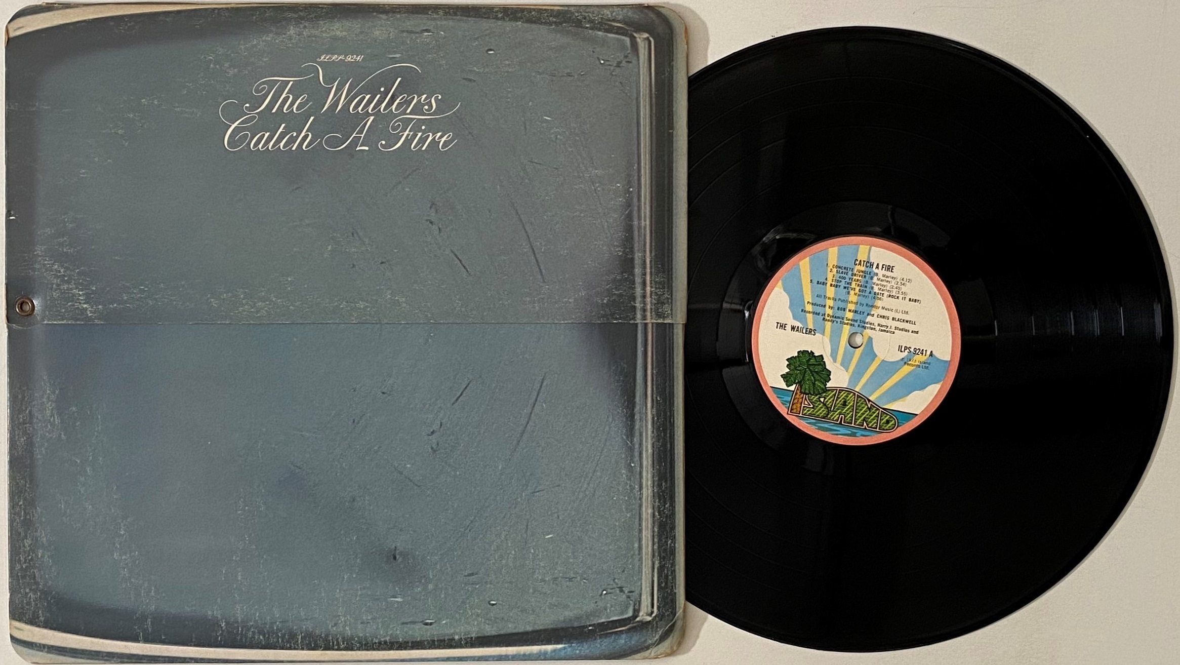 Lot 41 - THE WAILERS - CATCH A FIRE LP (ILPS9241)