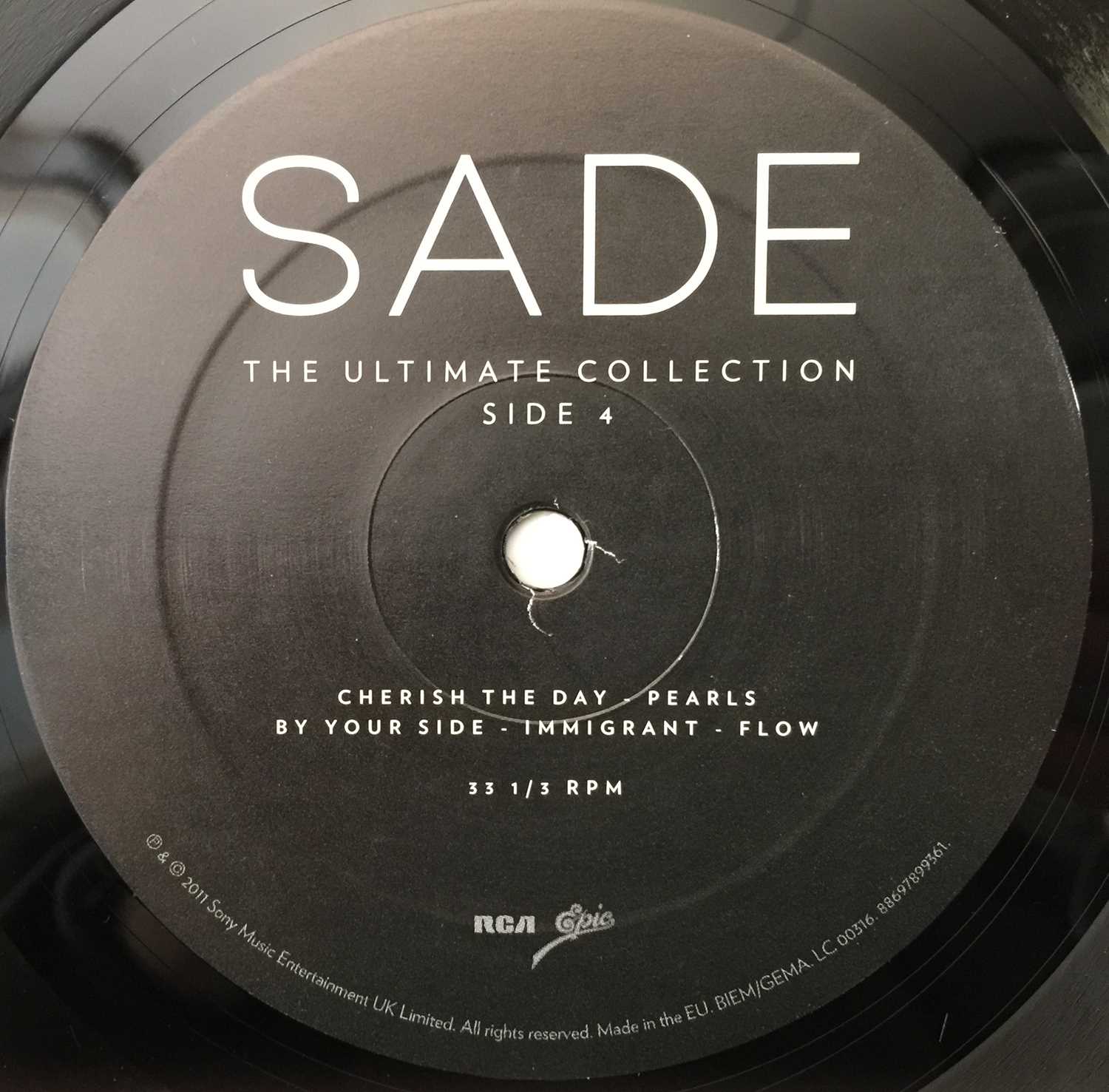 Lot 104 - SADE - THE ULTIMATE COLLECTION (TRIPLE LP