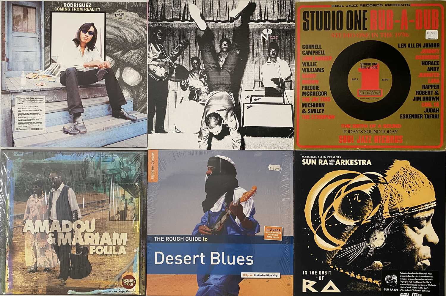 Lot 107 - MPB/ WORLD/ AFRO/ SOUL - MODERN LPs