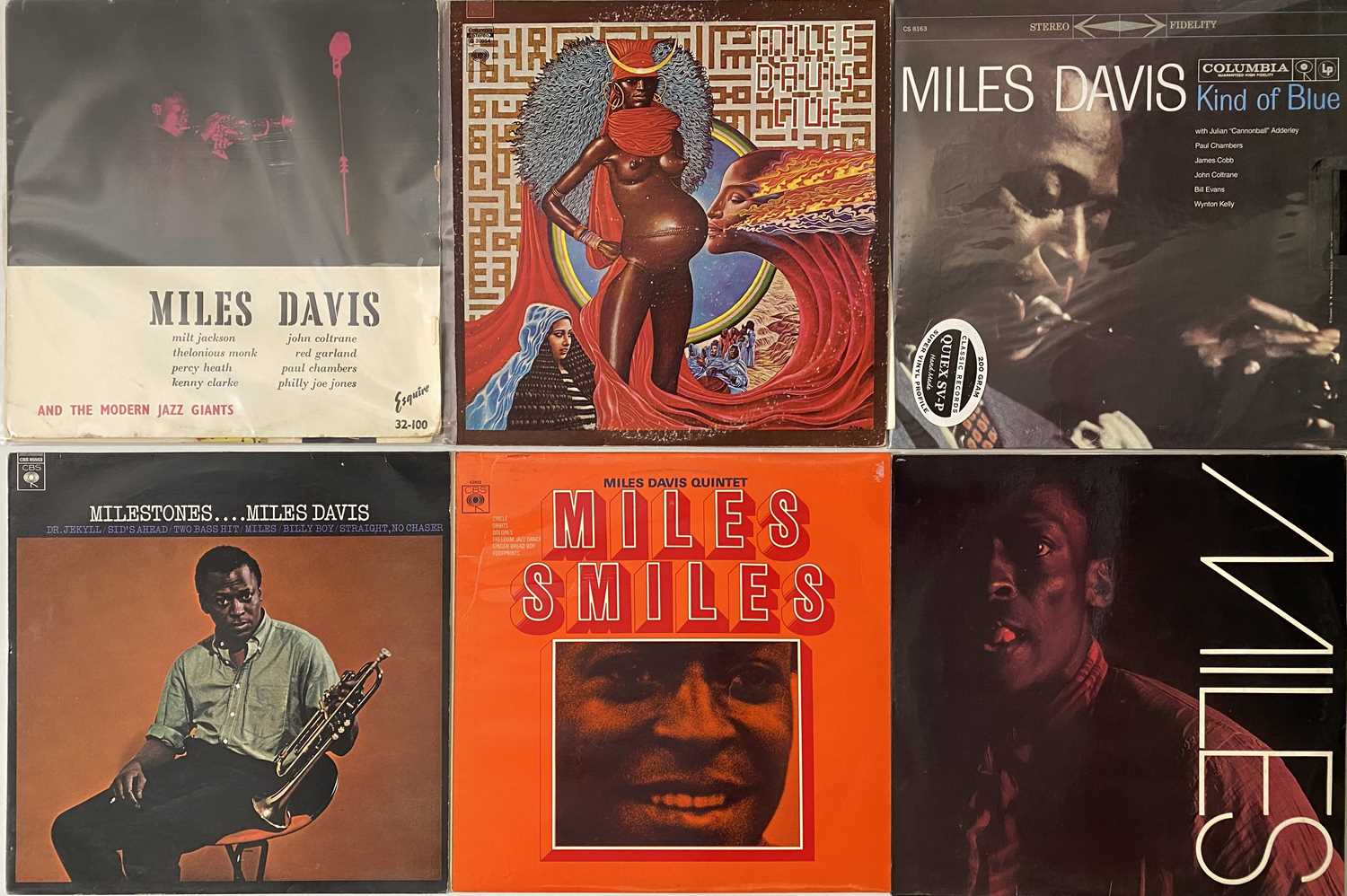 Lot 113 - MILES DAVIS - LP PACK (INC OGs & MODERN