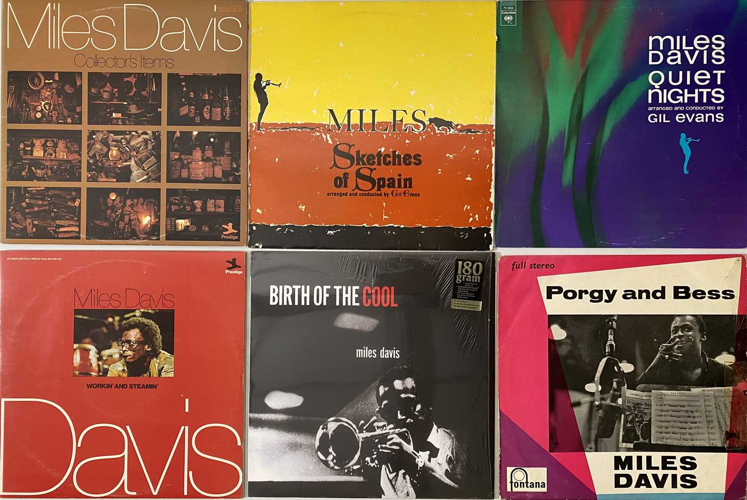 Lot 113 - MILES DAVIS - LP PACK (INC OGs & MODERN