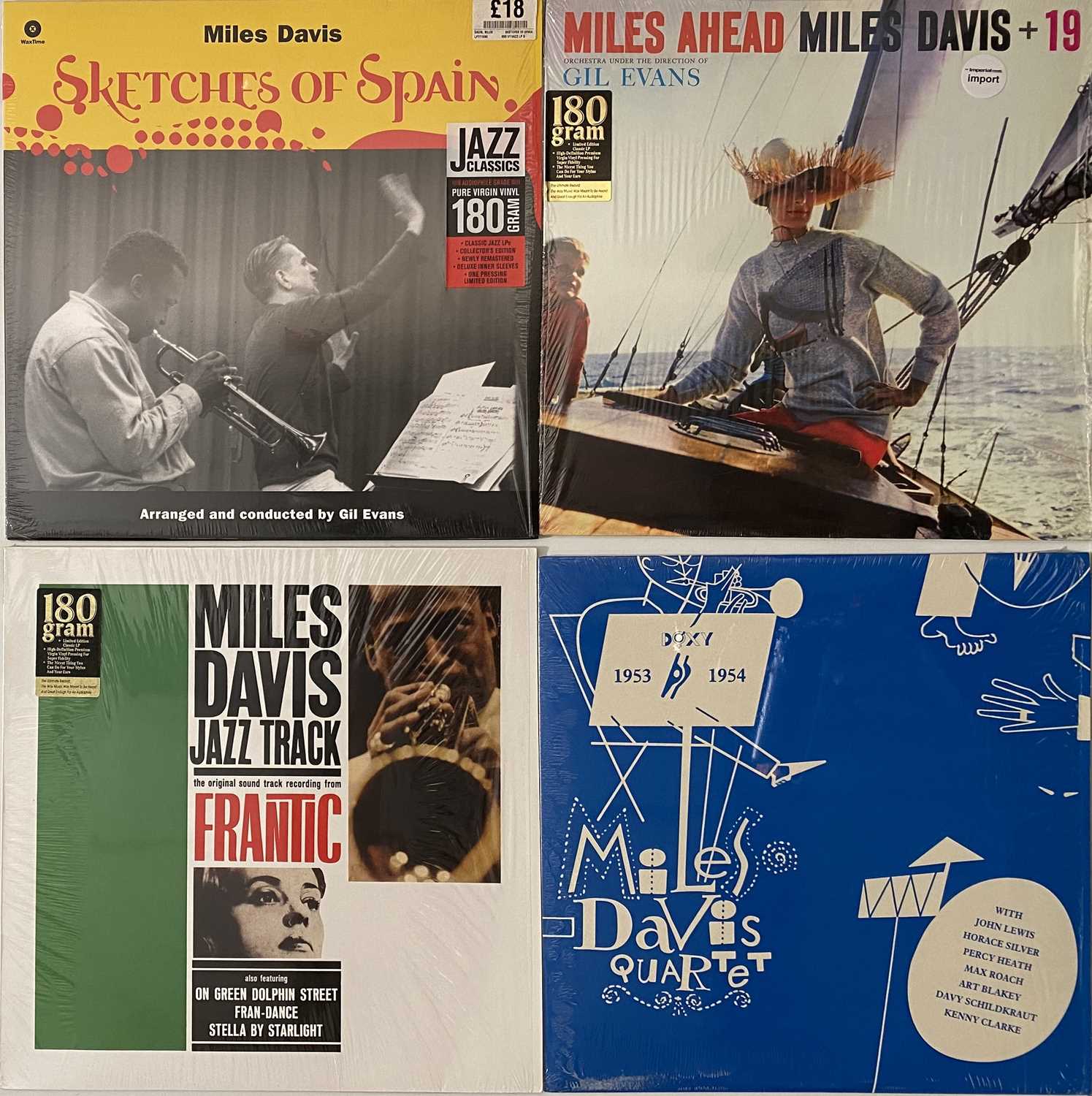 Lot 113 - MILES DAVIS - LP PACK (INC OGs & MODERN