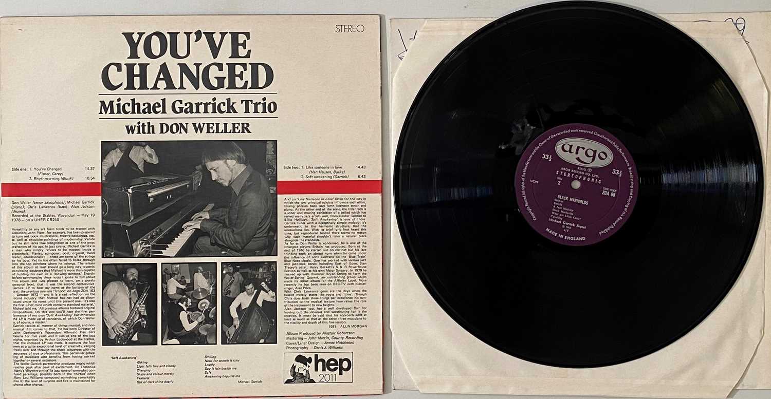 Lot 52 - MICHAEL GARRICK TRIO - LP RARITIES