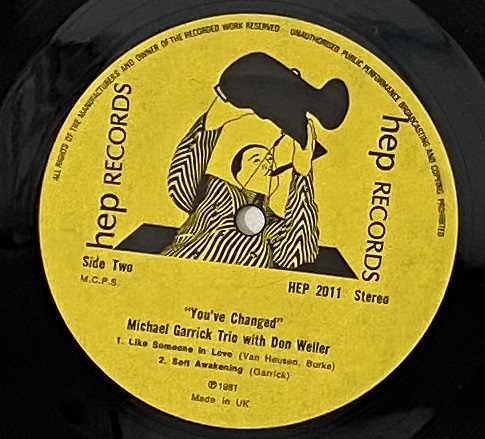 Lot 52 - MICHAEL GARRICK TRIO - LP RARITIES